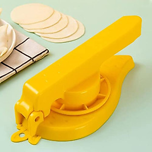 Tortilla Press Dumpling Maker Tool: Tortilla Maker Plastic Dough Presser Tool Mexican Taco Quesadilla Maker Kitchen Supply for Dumpling Pasta Cookies Pizza