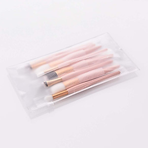 Hot Makeup Brushes Eyebrow Makeup Foundation Brush Tools Wooden 8PCS Cosmetic Brush Sets Eyeshadow Brush Girls Makeup Brushes