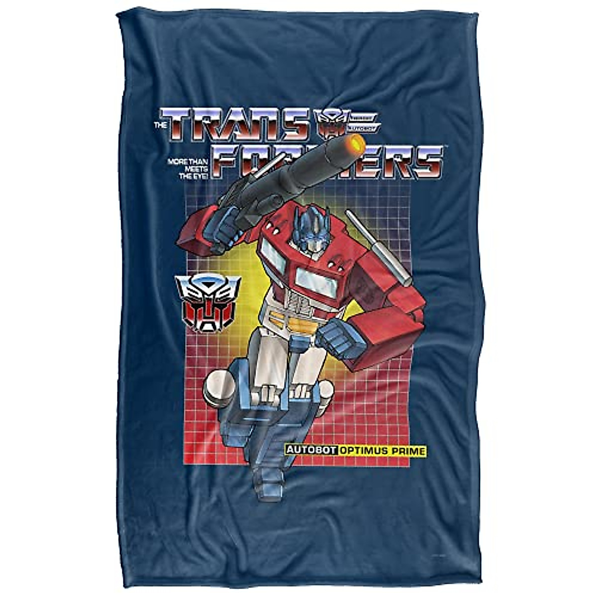 Transformers Optimus Prime Silky Touch Super Soft Throw Blanket 36" x 58"
