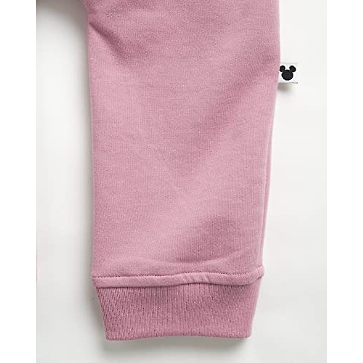 Disney Baby Girls' Minnie Mouse 2 Piece Overall Set - Fleece Romper Long Sleeve T-Shirt Set (Newborn/Infant), Size 18M, Minnie and Mickey