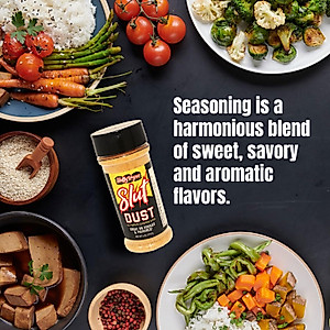 Slutty Vegan All Purpose Seasoning, Slut Dust, Healthy Herbs and Spices, Gluten Free, No Sugar and No GMO, Organic Spice Jar, (6oz)