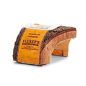 Fluker's Reptile Corner Half Log Hideout, Small
