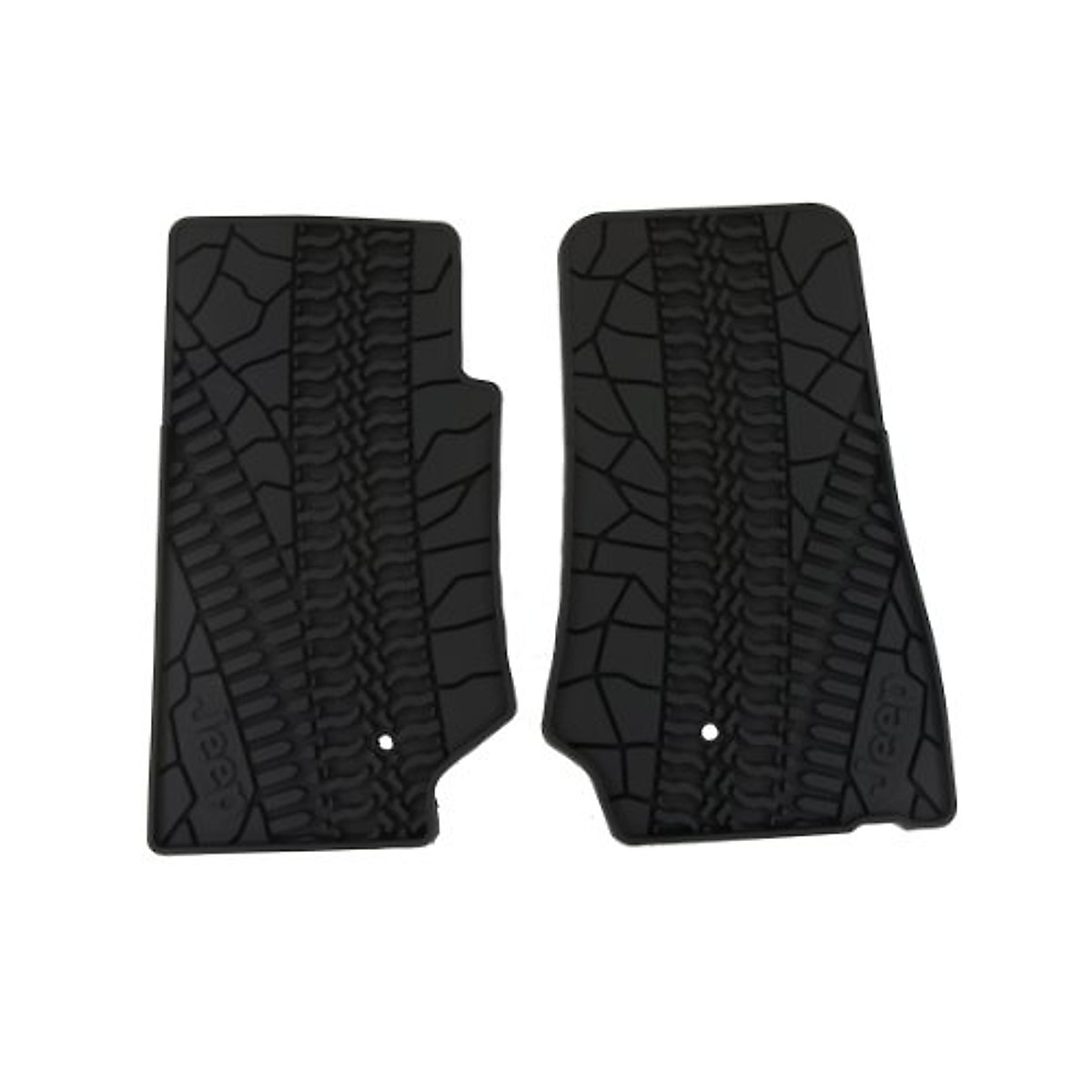 2007-2013 Jeep Wrangler 2 Door Slush Mats-Front Set of 2