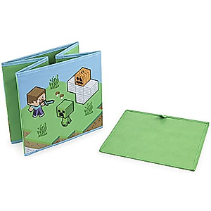 Jay Franco Minecraft Life 2 Pack Collapsible Cube Storage Bins – Kids Foldable Organizer with Handles (Official Minecraft Product)