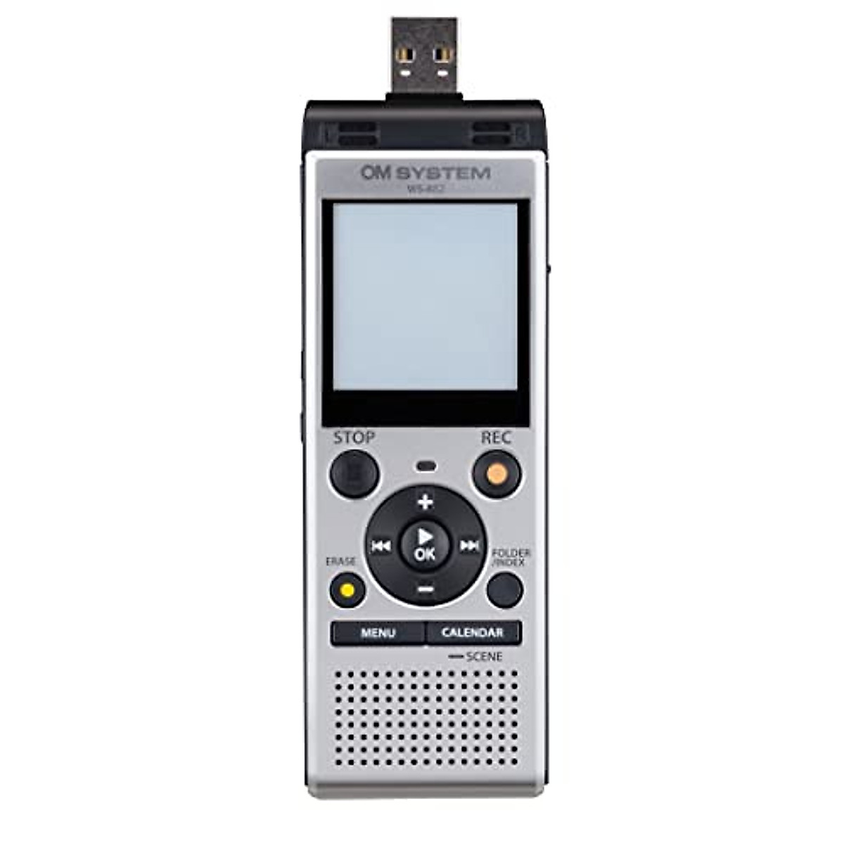 Olympus OM System WS-882 Digital Voice Recorder, with Linear PCM/MP3 Recording Formats, USB Direct, 4gb Playback Speed and Volume Adjust, File Index, Erase Selected Files