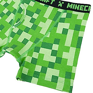 Minecraft Boys 5-Pack Boxer Briefs Underwear Comfortable 6 Multicolor