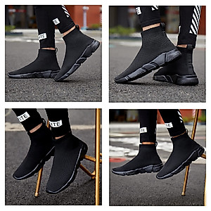 WXQ Men's Fashion Sneakers - Lightweight Breathable Walking Shoes Running Shoes Mesh Workout Casual Sports Shoes