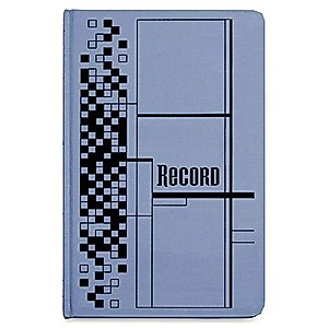 Adams Record Ledger, 7.63 x 12.13 Inches, Blue, 500 Pages (ARB712CR5)