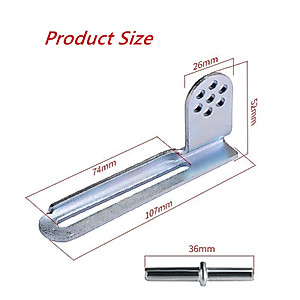 HONGRefrigerator Door Hinge Kit, compatible with many different brands' refrigerator