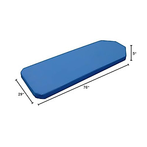 Medtrica MFV762905 Stretcher/Gurney Mattress with Vinyl Cover - Fits Stryker Trauma 1002/1020