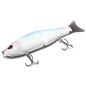 Bassdash SwimShad Glide Baits Jointed Swimbait Bass Pike Salmon Trout Muskie Fishing Lure