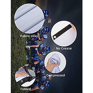 Mini WiFi Projector with 100 inch Screen Portable