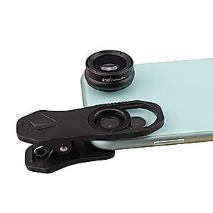 210° Fisheye Lens, Professional Cell Phone Lens for iPhone,Samsung,Pixel,BlackBerry,Ipad,Notebook,Etc,Fish Eye Lens