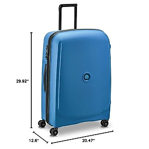 Delsey Paris Unisex Adult Suitcase, Zinc Blue, L (76 cm-102 L)