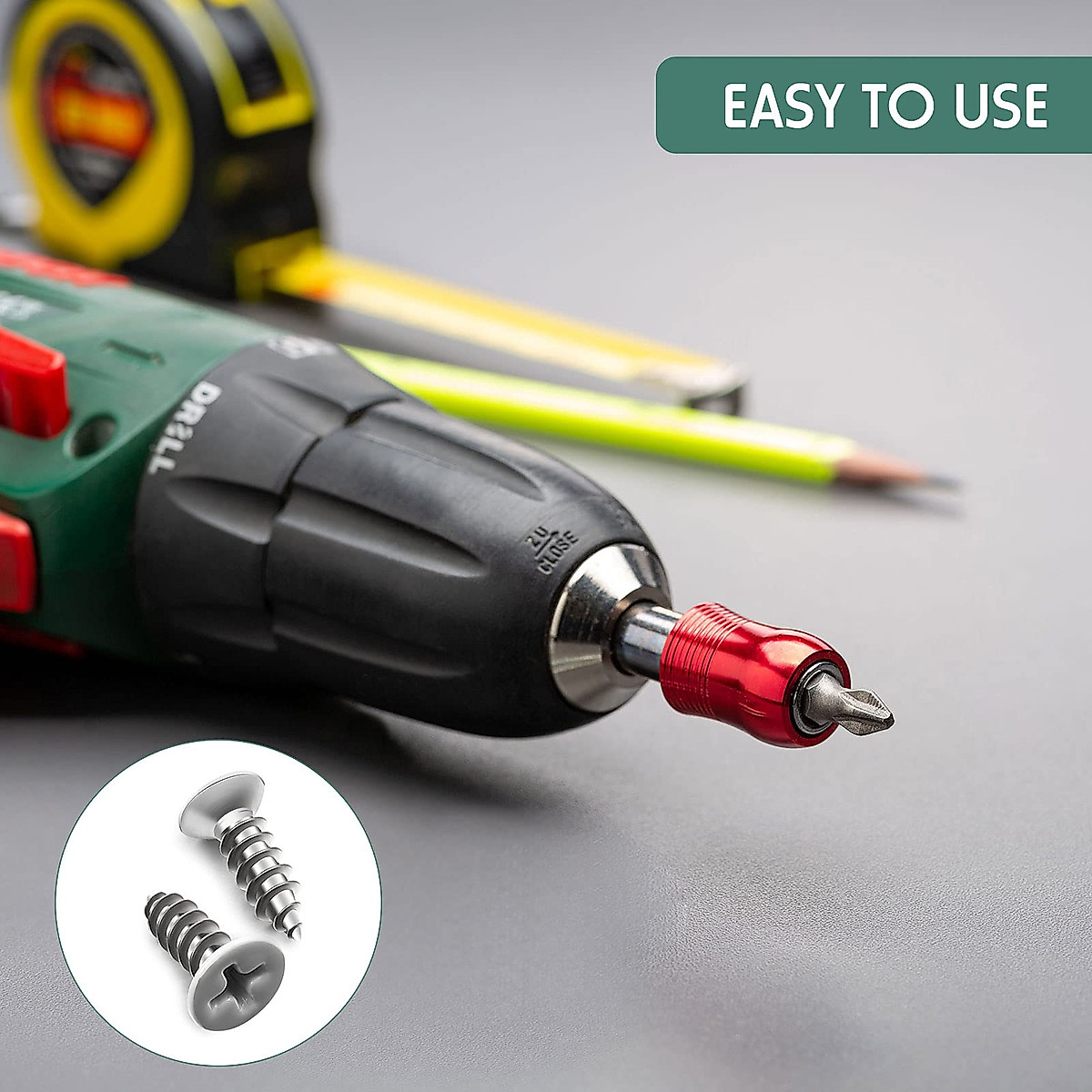 100 Pieces #8 White Screws Wall Plate Screws Painted Antique White Coated Stainless Flat Head Self-Tapping Screw for Wall Plates Switch Covers Replacement Outlet Light Switch Plate (32 x 0.5 Inch)