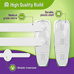 MARS WELLNESS Premium Air Gel Ankle Stirrup Brace - Ankle Brace Stabilizer With Air & Gel Cold Therapy - One Size Fits All - Stabilizing Ankle Splint