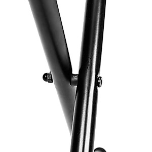 Luggage rack, guest room luggage rack, suitcase rack, steel rack, foldable, bedroom, black