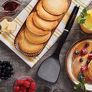 KitchenAid KE001OHOBA Classic Solid Turner, One Size, Black 2