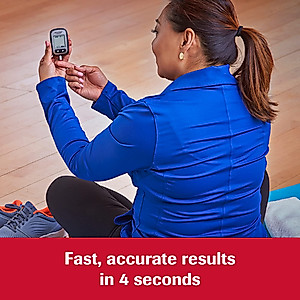 Accu-Chek Guide Me Glucose Monitor Kit for Diabetic Blood Sugar Testing: Guide Me Meter, 200 Guide Test Strips, and Control Solution