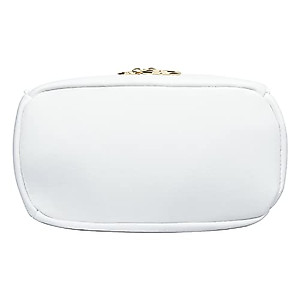 KKXIU Convertible Mini Leather Backpack Purse For Women and Teen Girls Small Quilted Daypack with Colorful Strap (A-white)