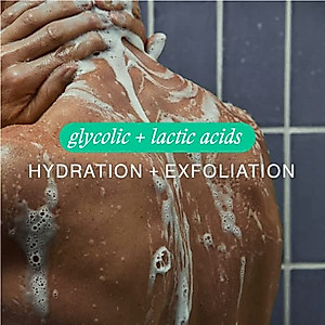 OffCourt Sulfate-Free Body Wash for Men & Women - Non-Drying Exfoliator with Glycolic & Lactic Acids Leaves Skin Fresh & Smooth with Fresh Citrus and Driftwood, 14 Fl. Oz (Pack of 1)