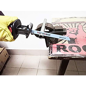 10 Piece 9” 14-TPI Thick Metal Cutting Reciprocating Saw Blades