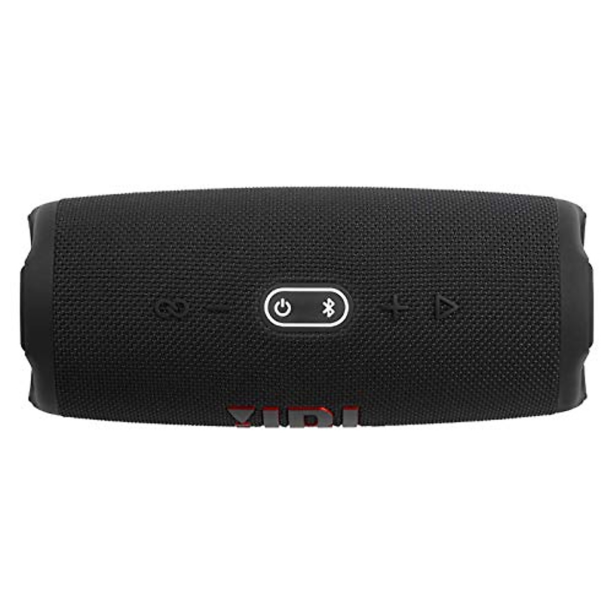 JBL Charge 5 Portable Waterproof Wireless Bluetooth Speaker Bundle with divvi! Protective Hardshell Case - Black