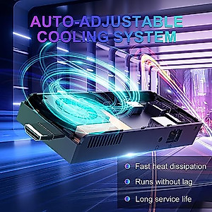 [1TB Stick PC] Mini PC Stick Windows 11 Pro,PC Stick Equipped 1TB SSD M.2 SATA 3 Storage,8GB RAM,Intel J4125 Processor,Support WiFi,BT,Auto Power on,Business/Travel Pocket Computer