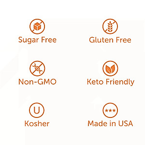 Jordan's Skinny Syrups Sugar Free 5 Flavor Variety 1 of each 750 ml Bottles (Pack of 5) with By The Cup Coasters