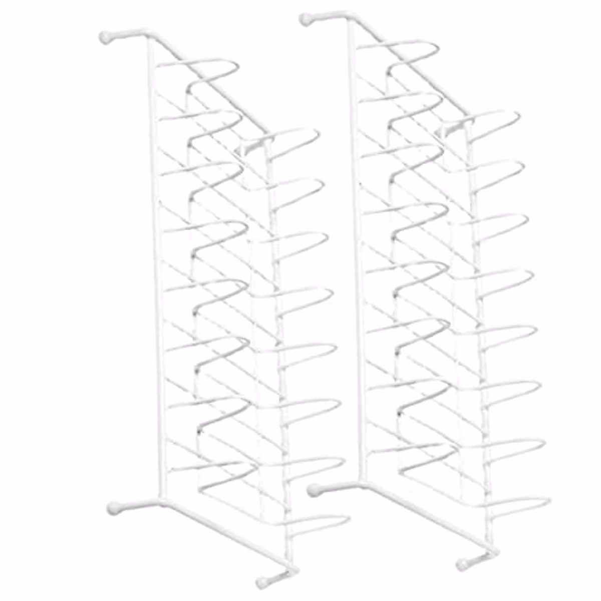 Cabilock 2pcs Dish Rack Pan Holder Desktop Stand Sink Dish Rack Dish Strainer Dishes Organizer Rack Plate Storage Rack Dish Holder Dish Stand Iron Draining Plate Stand Tableware Countertop