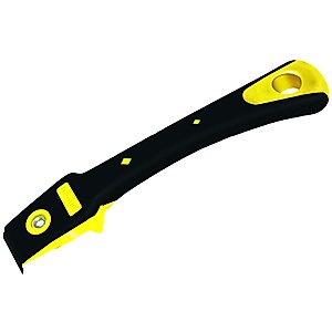 ALLWAY FE1 2-Edge Soft-Grip Scraper for Wood and Painting Applications, 1-1/8"