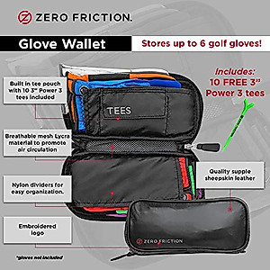 Zero Friction Option #3 Backpack Accessories Set, Black, BPC1003