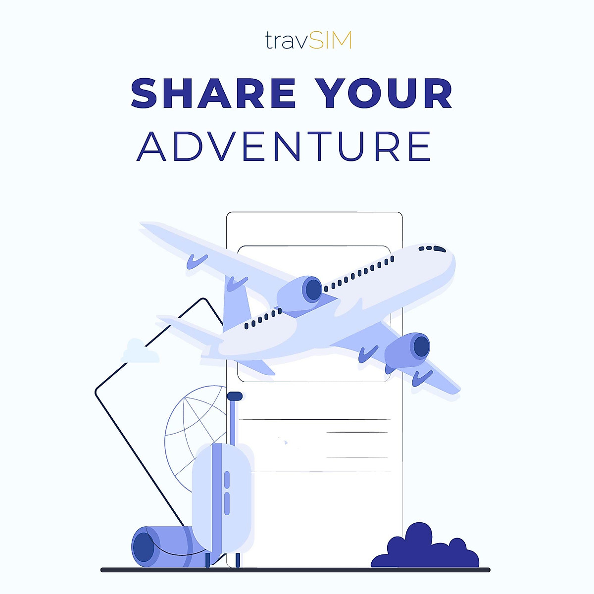 travSIM Central South America SIM Card for Valid 30 Days | 12GB Mobile Data | Colombia Brazil Nicaragua Panama Costa Rica Peru El Salvador Chile Guatemala Uruguay SIM Card