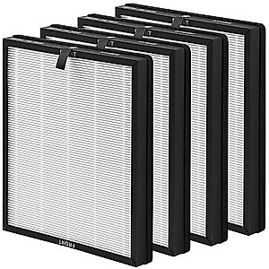 XBWW HY4866 H13 True HEPA Replacement Filters Compatible with Morento HY4866 and YIOU M1 Air Cleaner Purifier, 4 Packs