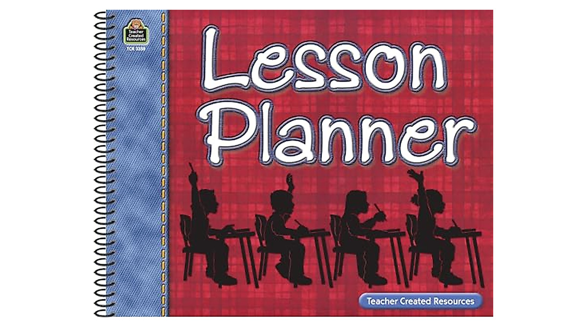 Teacher Created Lesson Plan Book for Classroom Success