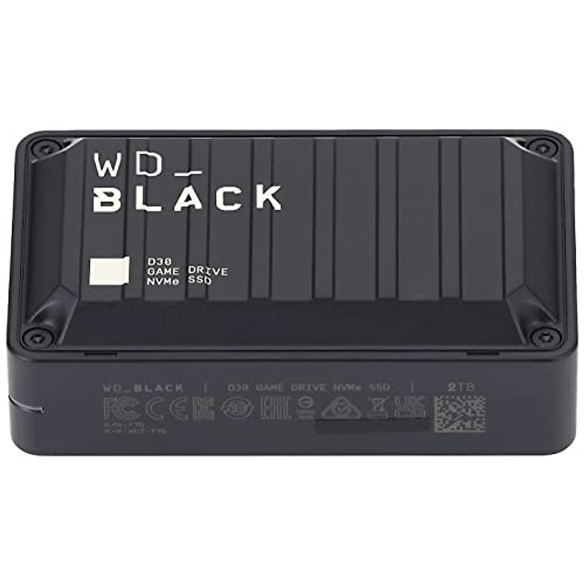 Western Digital 2TB D30 Game SSD - Portable External Solid State Drive, Compatible with Playstation, Xbox, & PC, Up to 900MB/s - WDBATL0020BBK-WESN
