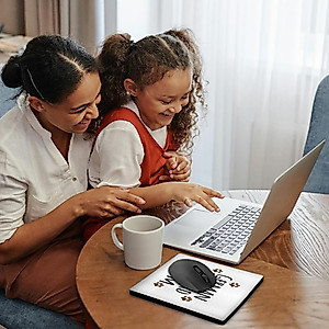 3dRose 8 x 8 x 0.25 Inches Mouse Pad, German Shepherd Dog Mom (mp_154123_1)