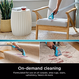 Shark StainStriker OXY Multiplier Formula for All Shark Portable & Upright Carpet Cleaners, Formulated for All Carpets, Upholstery & Area Rugs, Instantly Eliminates Odors, 32oz, EXOX32