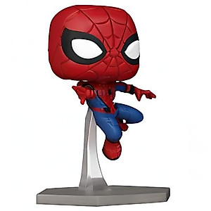 Funko POP! Marvel: Civil War Build A Scene - Spider-Man - Captain America - Collectable Vinyl Figure - Gift Idea - Official Merchandise - for Kids & Adults - Movies Fans