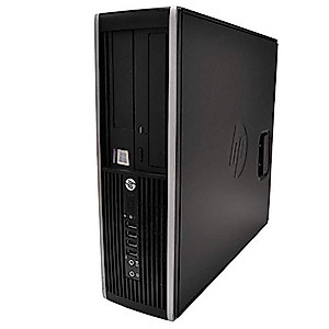 HP Elite 8200 SFF Desktop PC - Intel Core i5-2400 3.1GHz 8GB 250GB DVDRW Windows 10 Pro (Renewed)