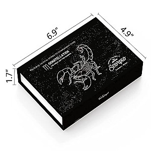 Scorpio Zodiac Crystals, Healing Stones Gifts for Women Girls, Spiritual Astrology Gifts for Women, Healing Crystals Gifts for Beginners, Birthday Gifts for Sisters Mom Daughters Friends