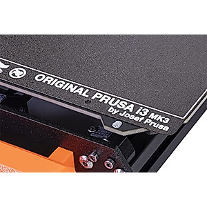 Original Prusa i3 MK3S+ 3D Printer kit, Removable Print Sheets, Beginner-friendly 3D Printer DYI Kit, Fun to Assemble, Automatic Calibration, Filament sample Included, Print Size 9.84×8.3×8.3 in.