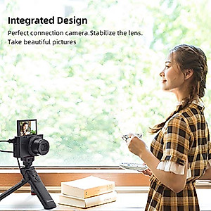 Newmowa Mini Shooting Grip vlog Camera Grip for Sony Vlogger Grip for Sony ZV1 RX100 VII RX100M2 RX100M3 RX100M4 RX100M5 RX100M7 A6000 a6100 a6300 A6400 A6500 A6600