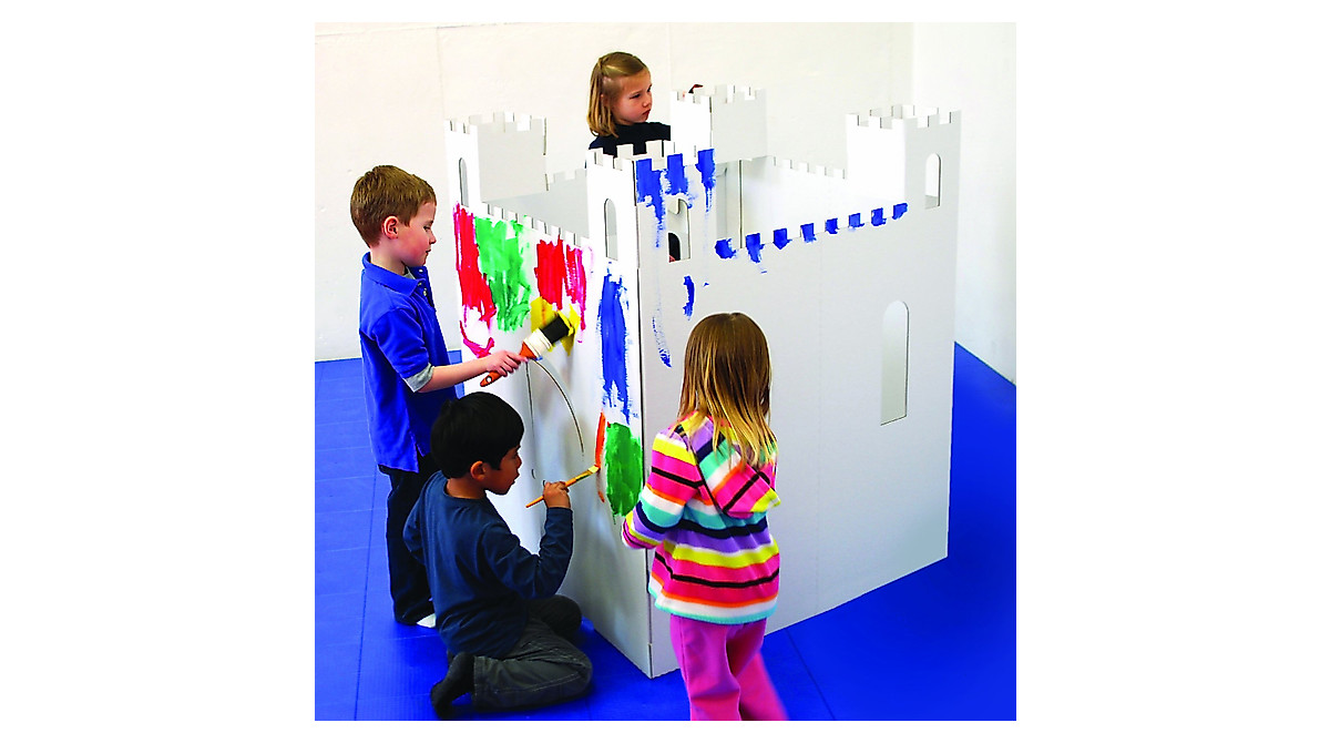 Easy Playhouse Blank Castle - Craft Your Own Adventure