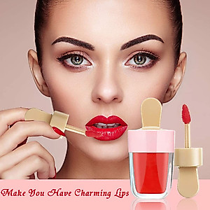 ANZKA 15 Pack Icecream Lip Gloss Tube Boxes Packaging, Pink Lip Gloss Boxes for 2.68x1.62 Inch Ice Cream Shaped Empty Lipgloss Tubes, Pink Ice Cream Lip Gloss Tube Bottle Packaging(Not include