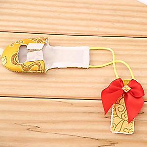 Scicalife Parakeet Comfortable Lovely Bird Pant Flight Suit Pet Supplies Bird Diaper Clothing for Parrot Pigeon Pet (Size XL, Yellow) Cockatiel