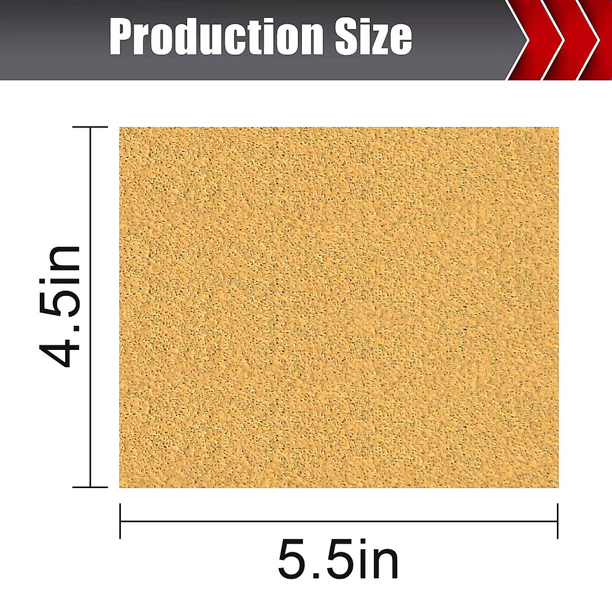 BOSHCRAFT 50 Pcs 1/4 Sheet Sandpaper, Premium Sand Paper 80/120/150/220/320/400 Grit Sandpaper Sheet Sand Paper Assortment for Wood Metal Automotive Palm Sanders 5.5" x 4.5"