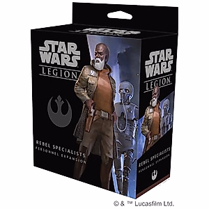 Atomic Mass Games Star Wars: Legion Rebel Specialists Personnel Expansion - Tabletop Miniatures Game, Strategy Game for Kids and Adults, Ages 14+, 2 Players, 3 Hour Playtime, Made