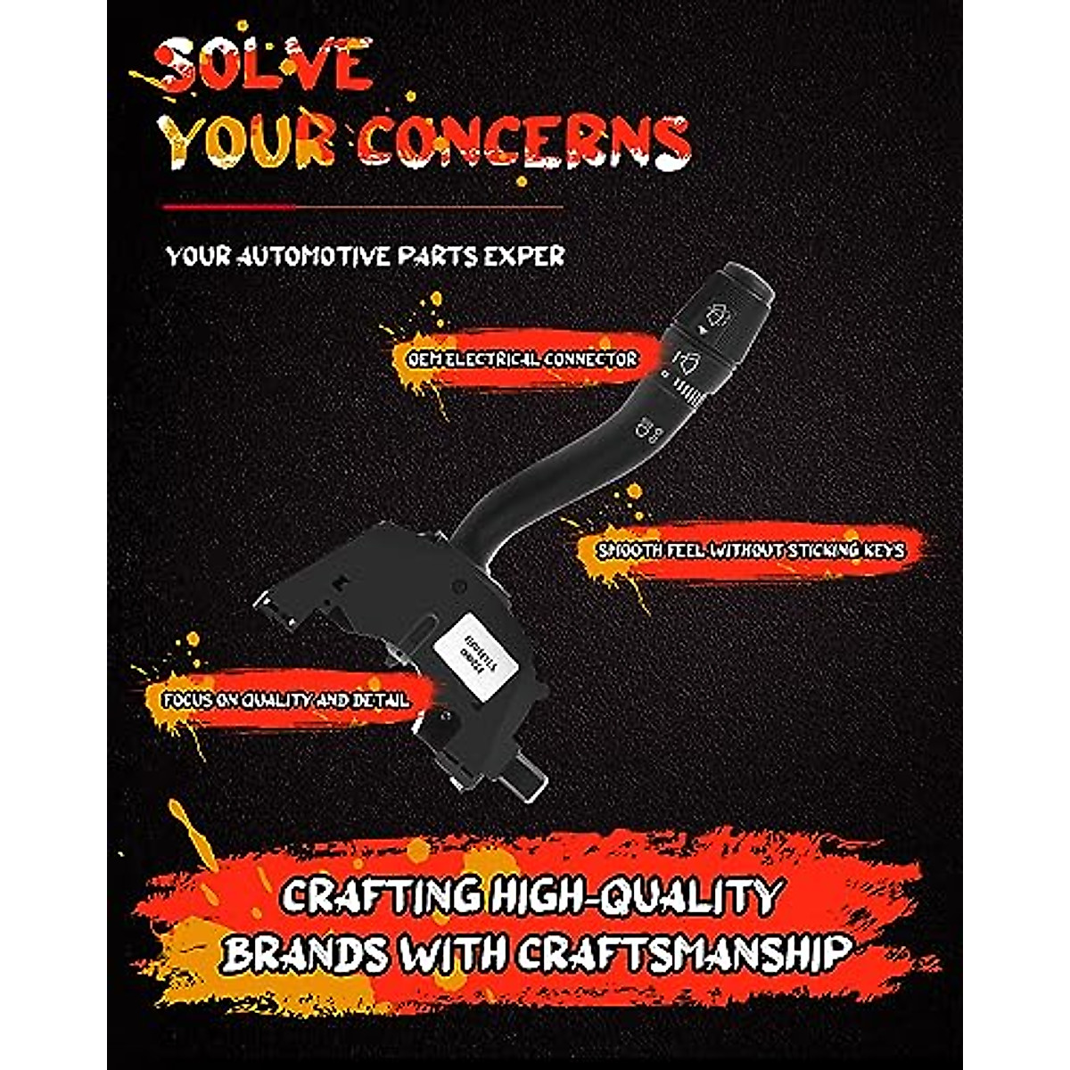 cciyu Multifunction Combination Switch Turn Signal Switch Replacement fits for FORD F-150 04-99 for FORD F-250 1999 for FORD F-250 SUPER DUTY 2001