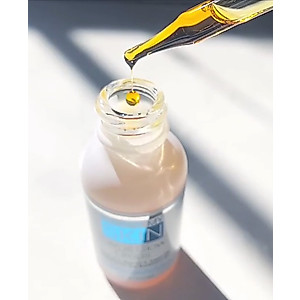 Admire My Skin Vitamin C Gua Sha Oil for Face - Organic Facial Oil for Glowing Skin with + Argan & Rosehip Oils - For a Dewy, Youthful Glow 1oz